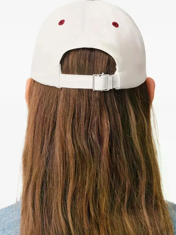Ami Two-tone Embroidered Baseball Cap - Neutrals