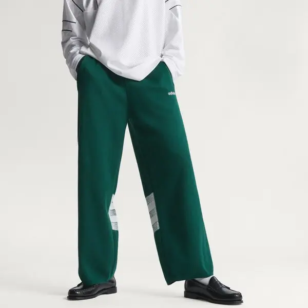 Adidas Santiago Knit Pants - Collegiate Green