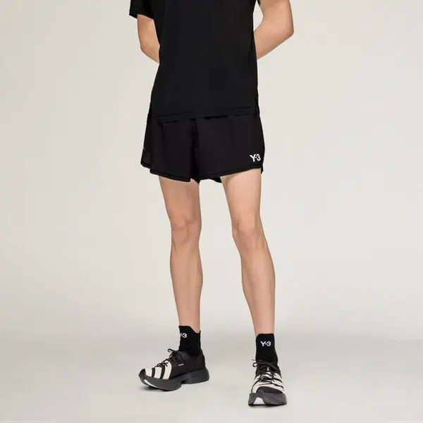 Adidas Y-3 Running Shorts - Black