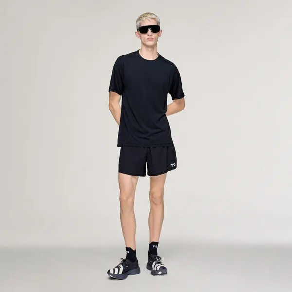 Adidas Y-3 Running Short Sleeve Tee - Black