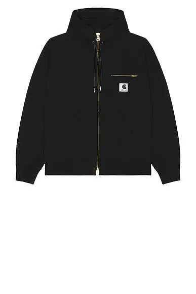 Sacai X Carhartt Wip Cotton Jersey Hoodie