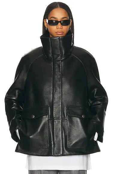 Altuzarra Aragon Leather Coat