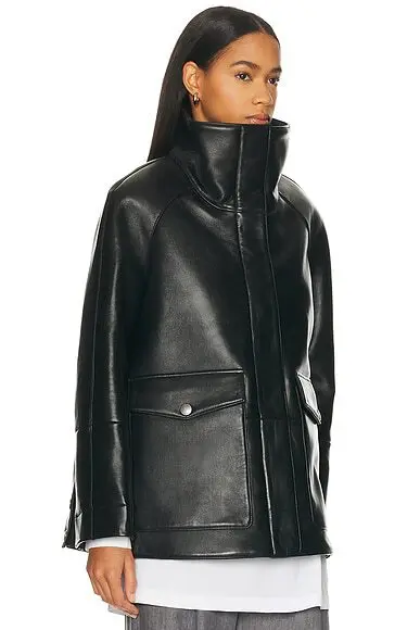 Altuzarra Aragon Leather Coat