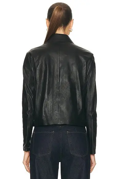 ARMA Emy Butter Leather Jacket - Black