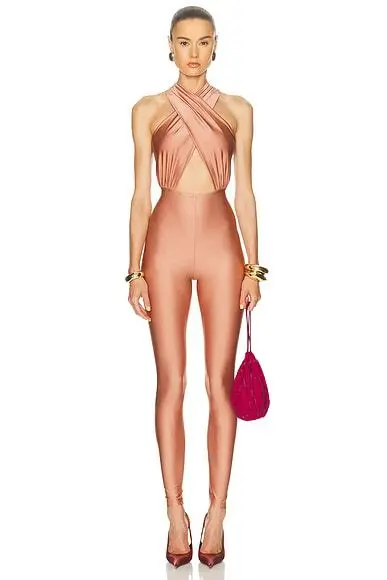 Andamane Hola Halterneck Jumpsuit
