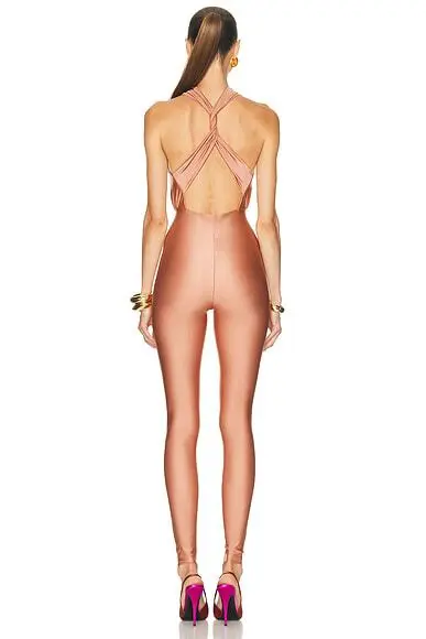 Andamane Hola Halterneck Jumpsuit