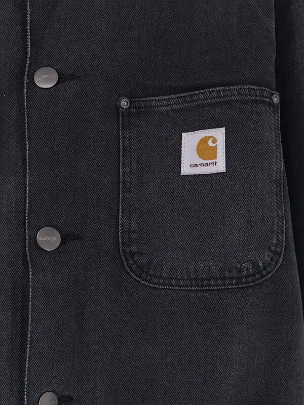 Carhartt Work In Progress Aden Denim Jacket - Black
