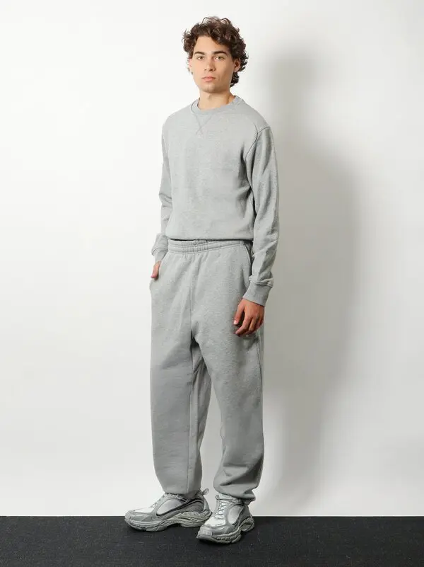 ENTIRE STUDIOS Pod Crew Cotton Sweatshirt - Grey