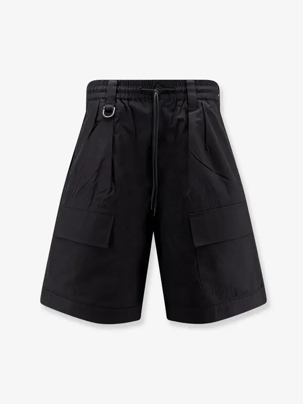ADIDAS Y-3 Y-3 Cotton Blend Cargo Bermuda Shorts