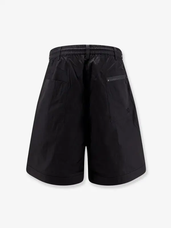 ADIDAS Y-3 Y-3 Cotton Blend Cargo Bermuda Shorts