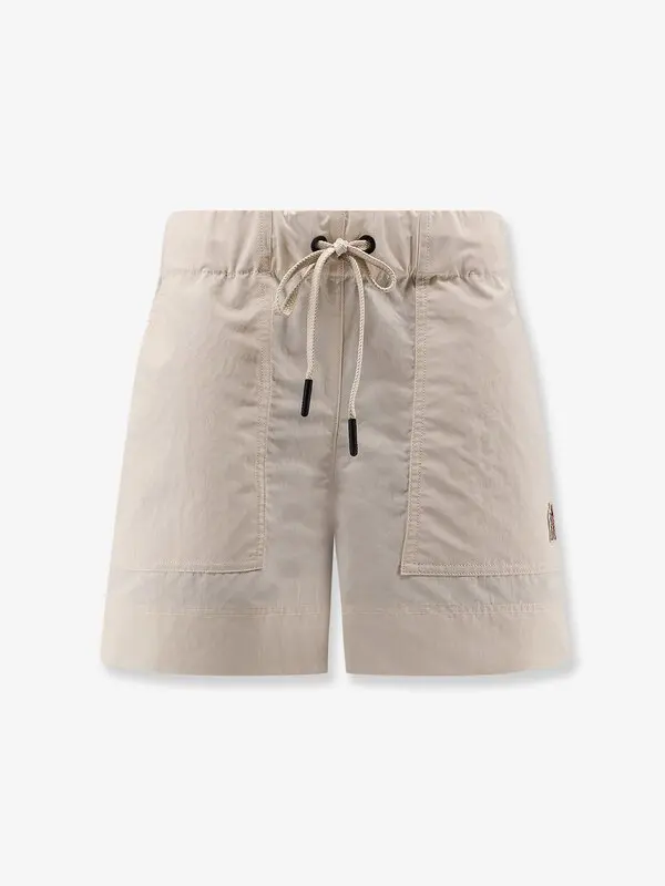 Moncler Daynamic Shorts With Logo Patch