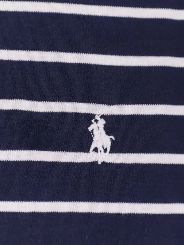Polo Ralph Lauren Cotton Tshirt With Striped Pattern
