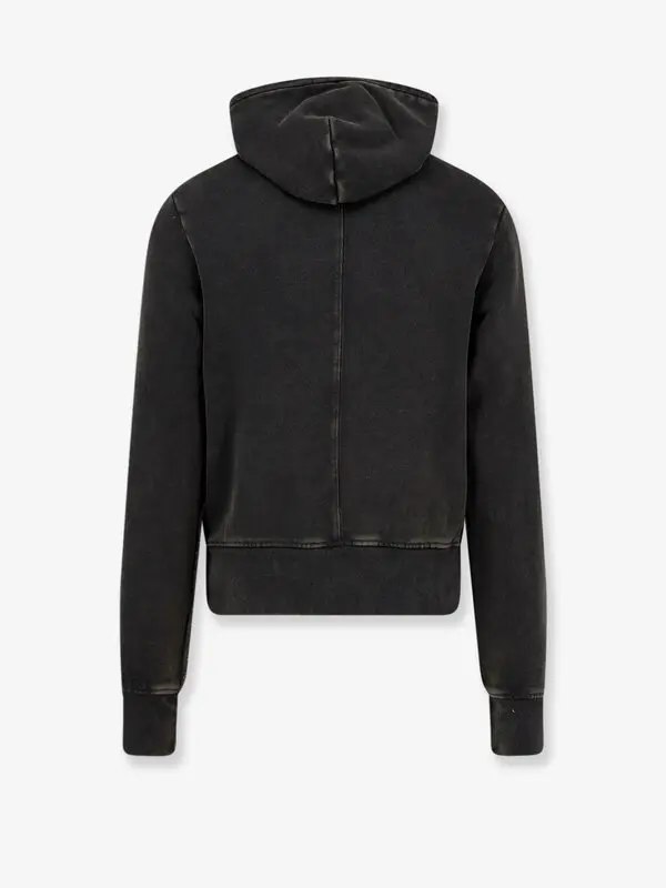 ENTIRE STUDIOS Standard Cotton Hooded Sweatshirt - Black