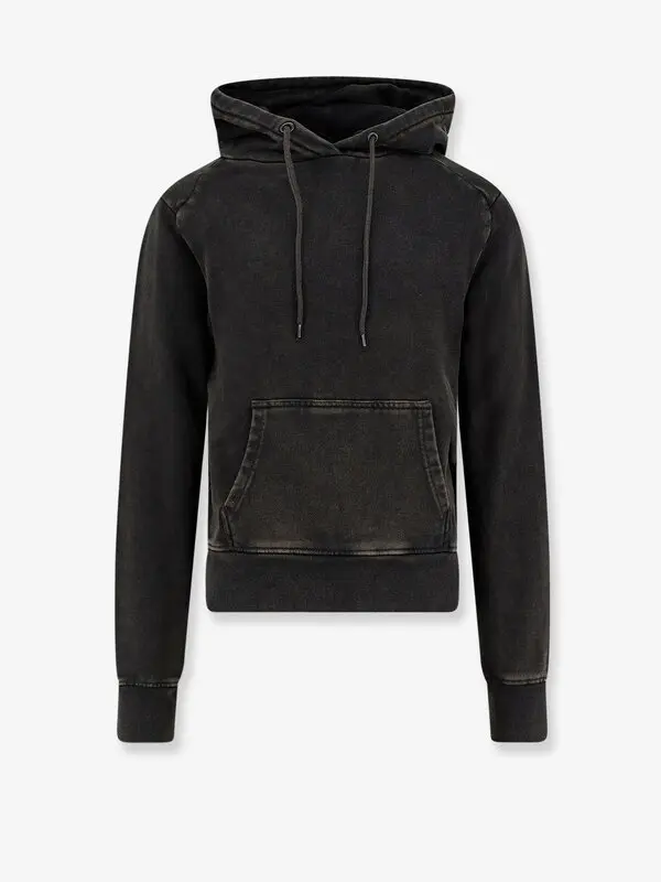 ENTIRE STUDIOS Standard Cotton Hooded Sweatshirt - Black