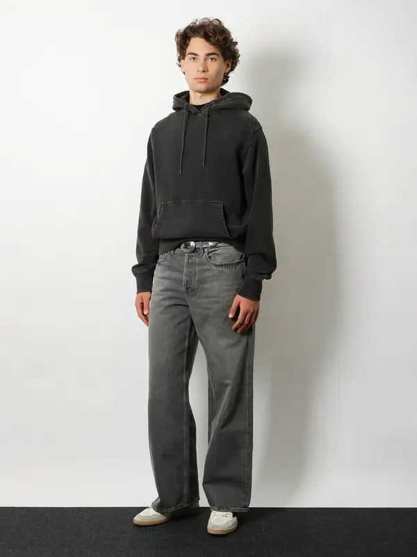 ENTIRE STUDIOS Standard Cotton Hooded Sweatshirt - Black