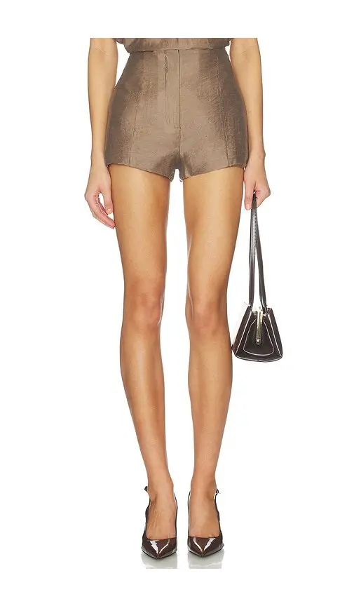 L'academie Umi Short - Brown