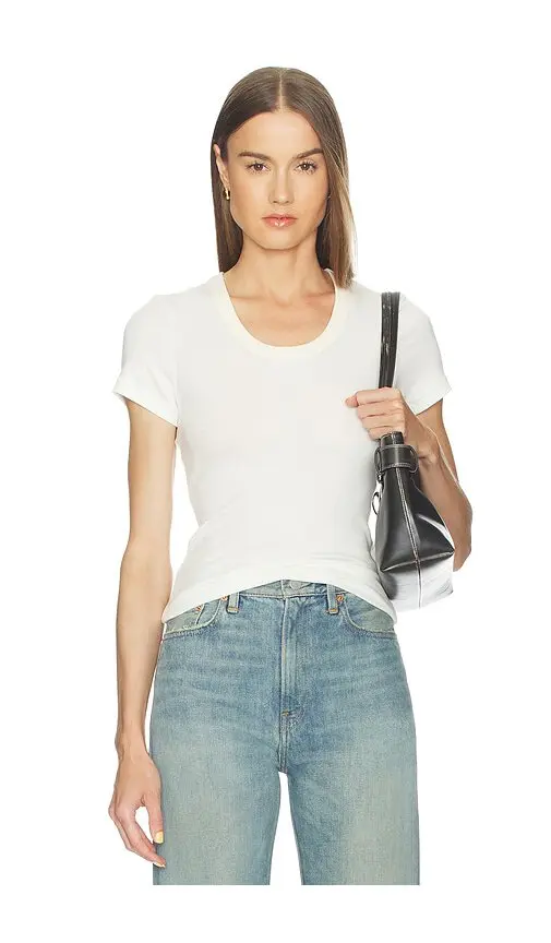 Citizens Of Humanity Maude U Neck Tee - Pashmina