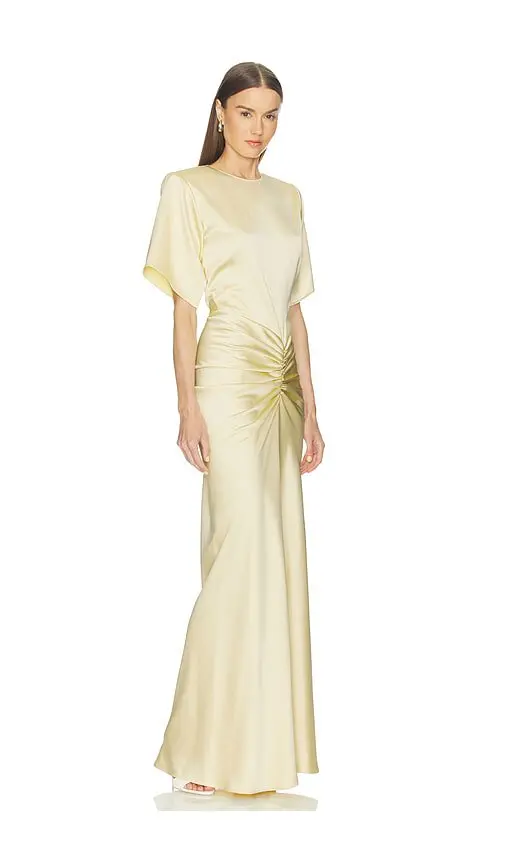 Andamane Iris Short Sleeve Maxi Dress