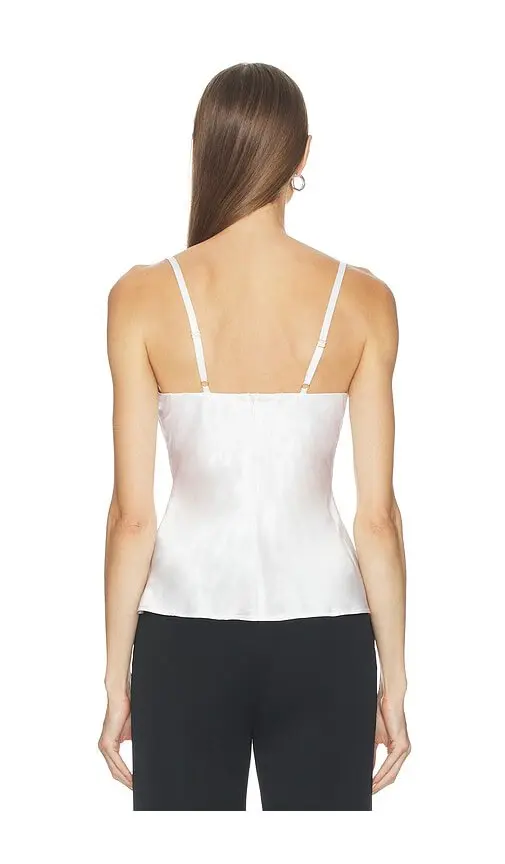 L'Agence Orlina Camisole - White
