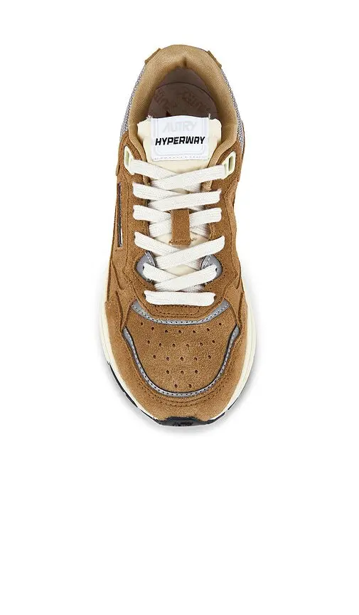 AUTRY Hyperway Low Sneaker - Copper & Silver