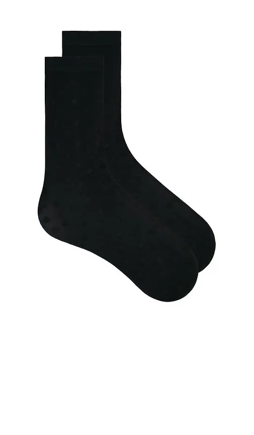 Wolford Daisy Socks - Black