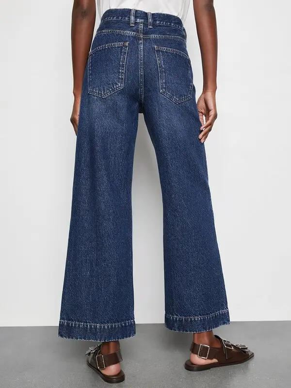 GWYN High-waisted Wide Leg Jeans