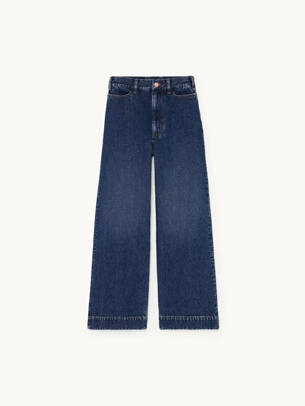 GWYN High-waisted Wide Leg Jeans