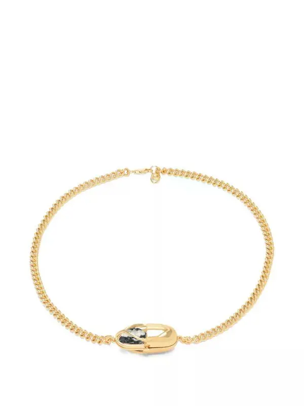 CAPSULE ELEVEN Crystal Jasper Necklace - Gold