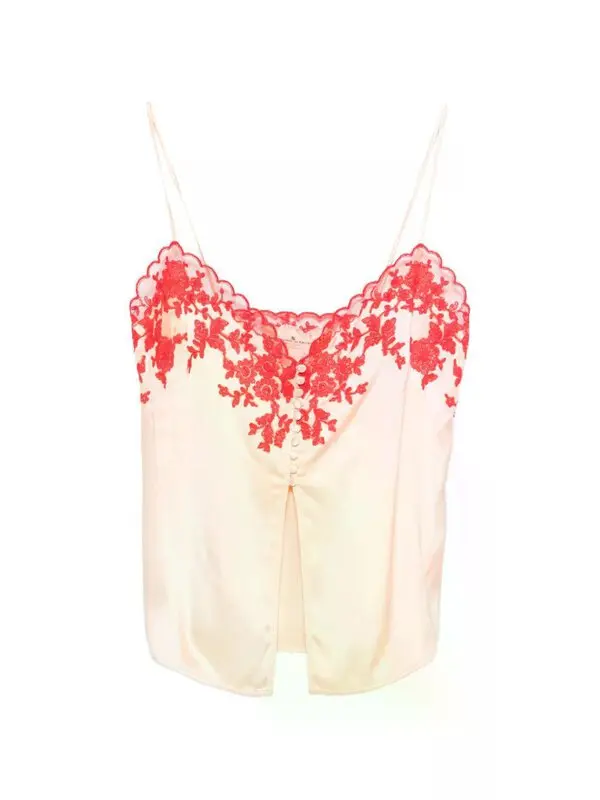 Ermanno Scervino Floral-lace Top