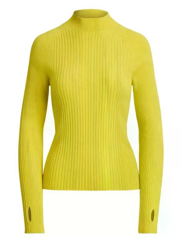 Polo Ralph Lauren Long-sleeve Ribbed Knit Top