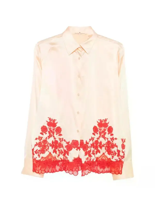 Ermanno Scervino Floral-lace Shirt