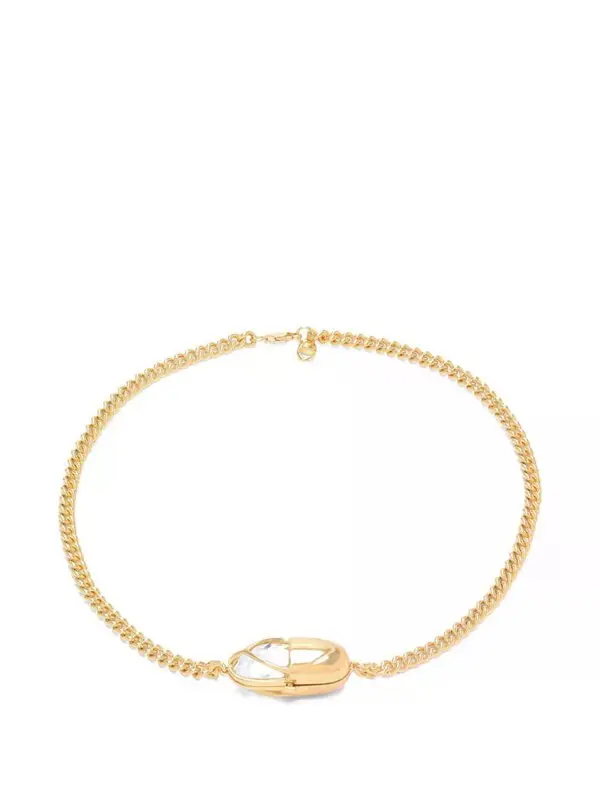CAPSULE ELEVEN Crystal Quartz Necklace - Gold