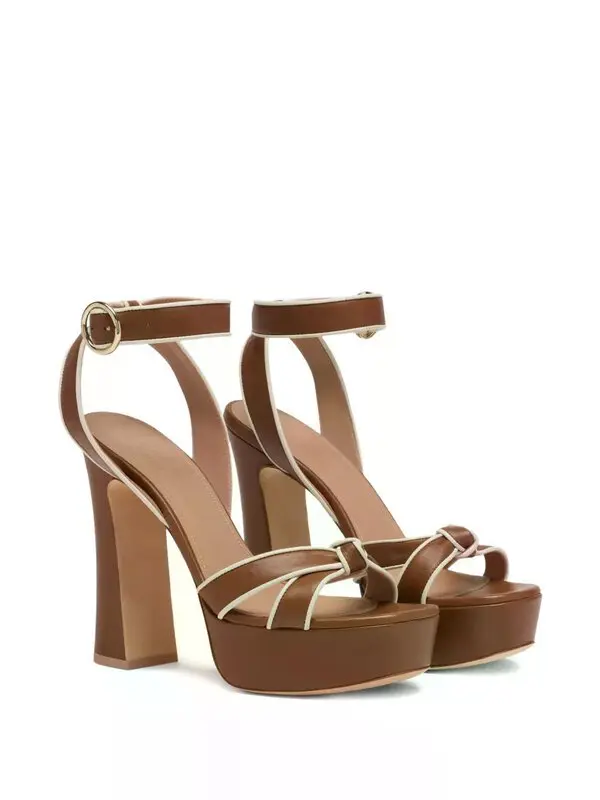 MALONE SOULIERS Rudi Leather Platform Sandals