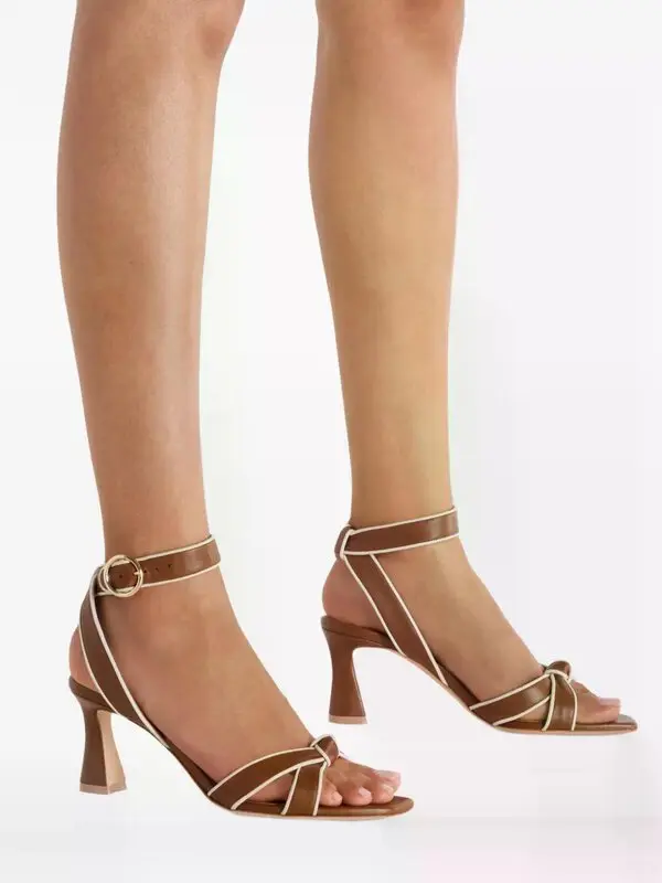 MALONE SOULIERS Rudi Knot Leather Sandals