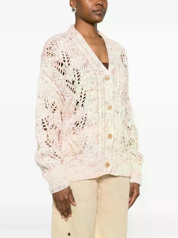 Ermanno Scervino Buttoned Openwork Cardigan