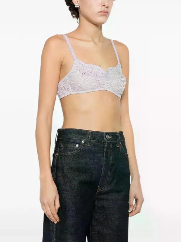 Ermanno Scervino Embroidered Cropped Top