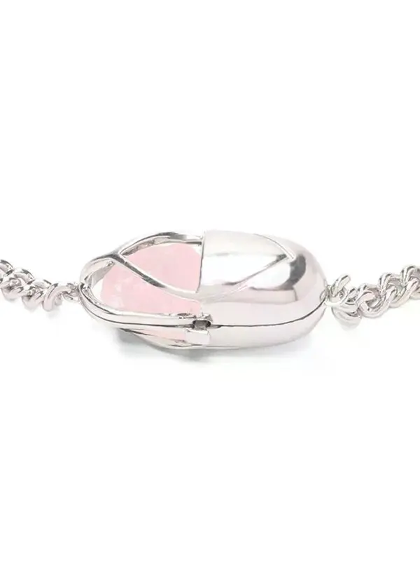 CAPSULE ELEVEN Crystal Pink Quartz Necklace