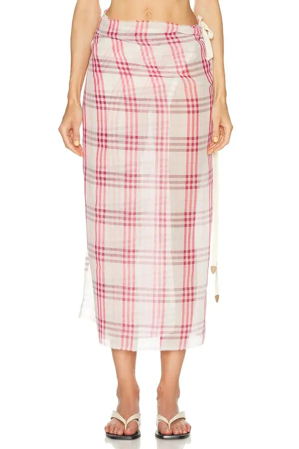 Burberry Plaid Pareo
