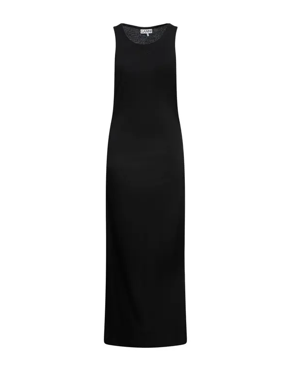 ganni bodycon dress Maxi In Black - 66% Off fitting silhouette and features