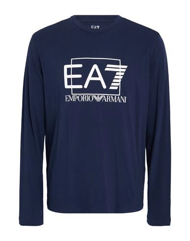 EA7 Long Sleeve Cotton T-shirt