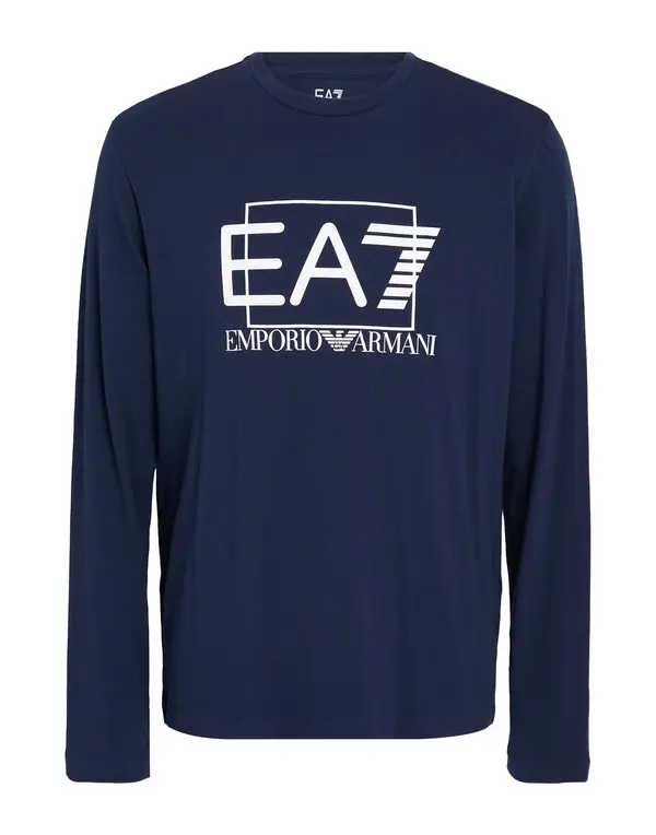 EA7 Long Sleeve Cotton T-shirt