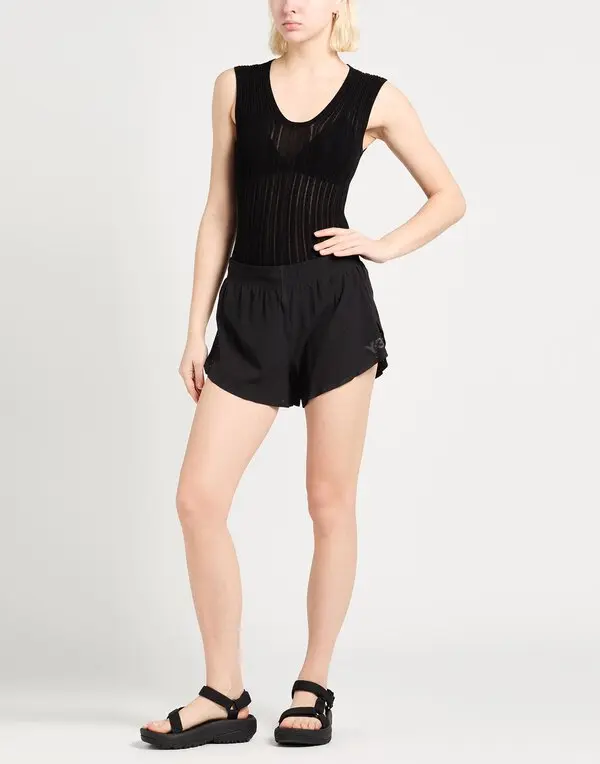 Y3 Quilted High-waisted Athletic Shorts