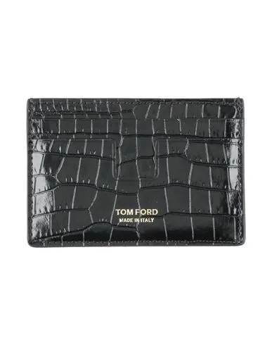 TOM FORD Cardholder Leather - Black