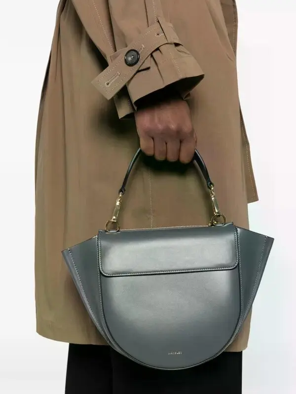 WANDLER Small Hortensia Tote Bag - Grey