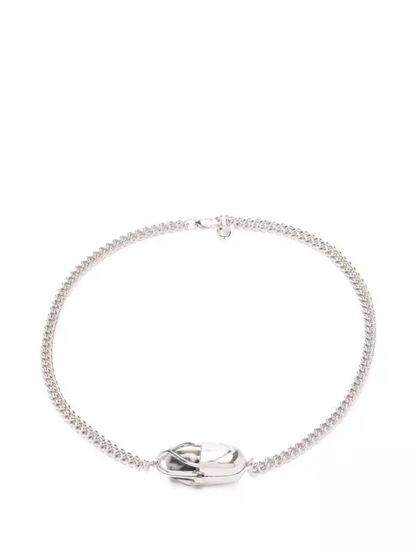 CAPSULE ELEVEN Crystal Jasper Necklace - Silver