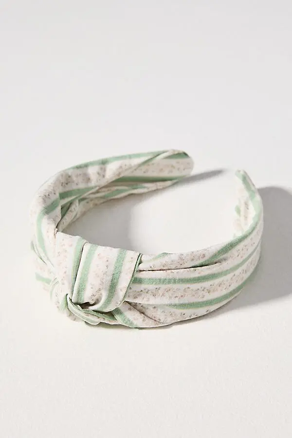 ACCESSORIES HOUSE Wide Headband - Green