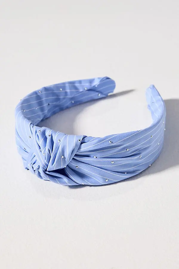 ACCESSORIES HOUSE Everly Headband - Dark Blue