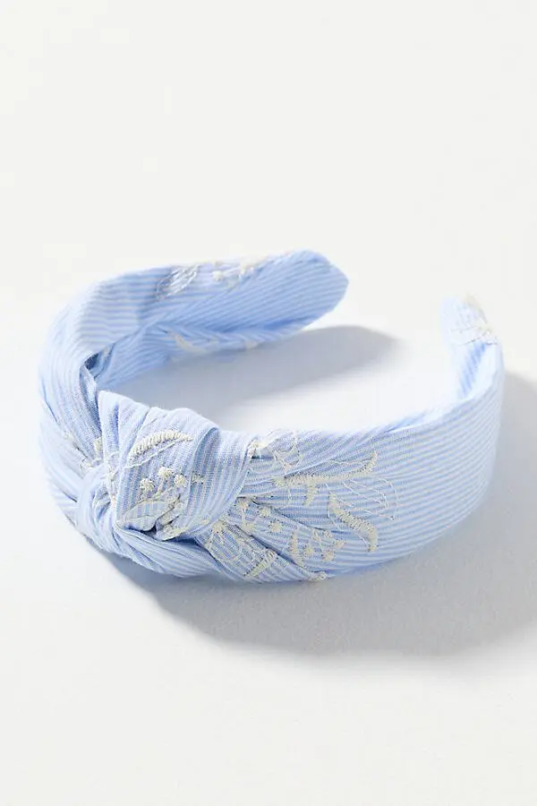 Anthropologie Everly Headband - Light Blue