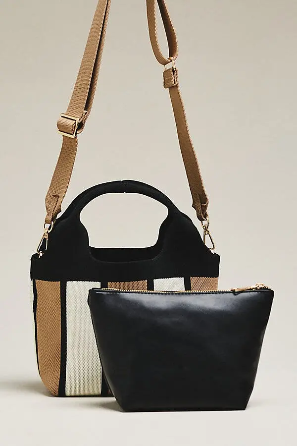 SHIRALEAH Robbie Mini Tote Bag - Tan