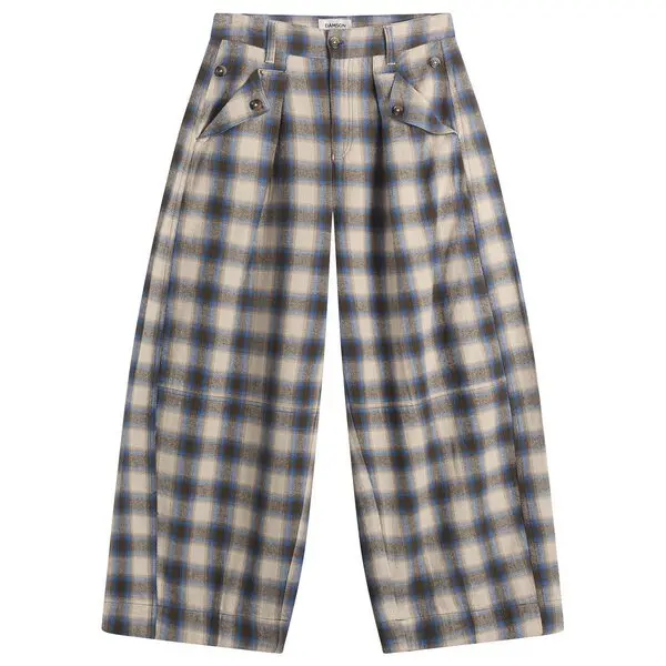 DAMSON MADDER Mara Plaid Trousers